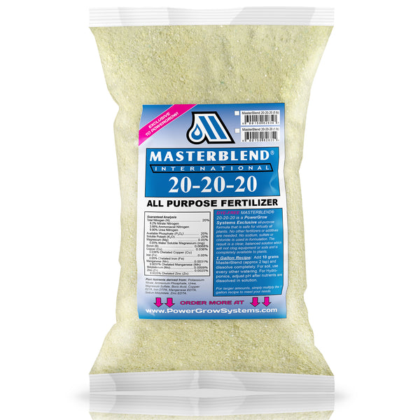 MasterBlend ALL PURPOSE 20-20-20 Fertilizer - Exclusive Formula ...