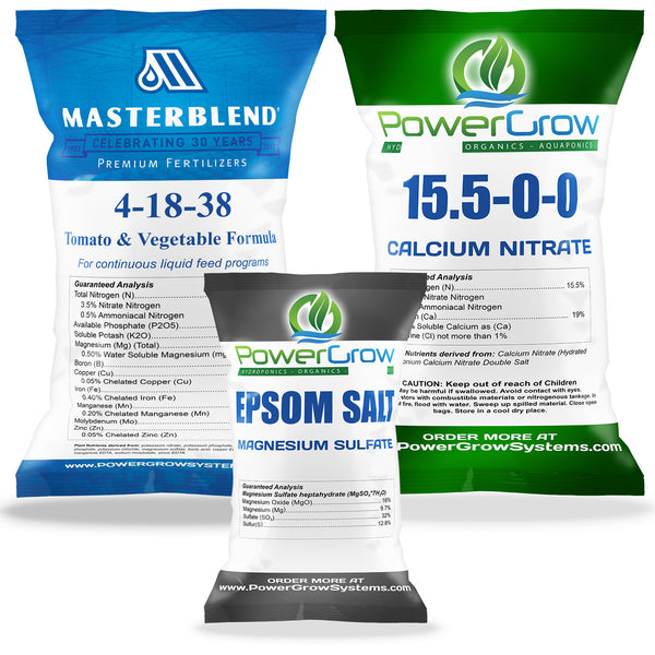 MasterBlend 4-18-38 Fertilizer Master Kit - BULK – PowerGrow Systems ...