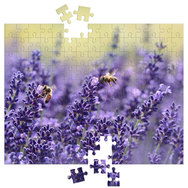 Honeybee Bee Puzzle - Bee Jigsaw Puzzles for Quarantine Gifts ...